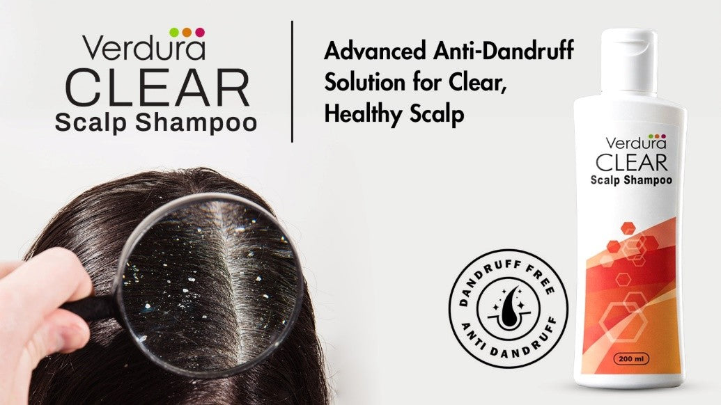 Verdura Clear Scalp Shampoo for Dandruff Control & Healthy Scalp ...